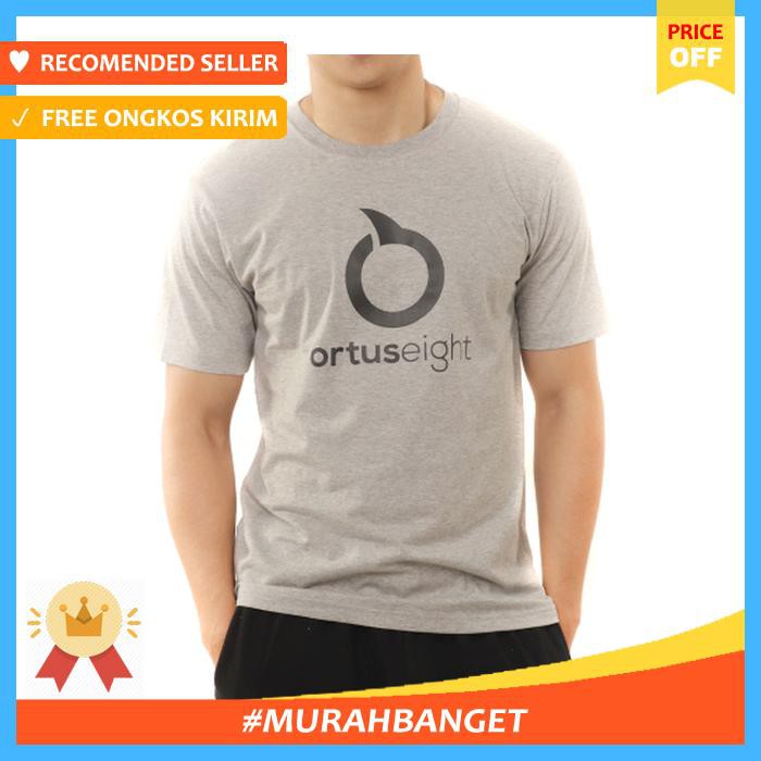 Jual Baju kaos ortuseight logo big 100% original (grey misty) | Shopee ...
