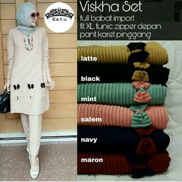 Jual VISKHA SET | Shopee Indonesia