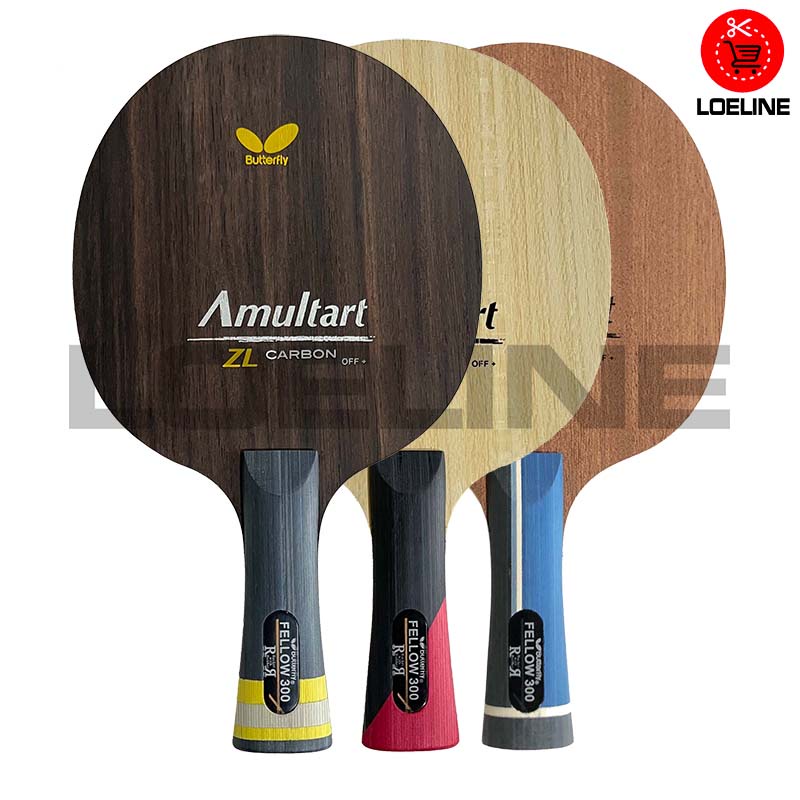Jual Kayu Bet Bat Pingpong Tenis Meja Butterfly Amultart Carbon Murah Bagus | Shopee Indonesia