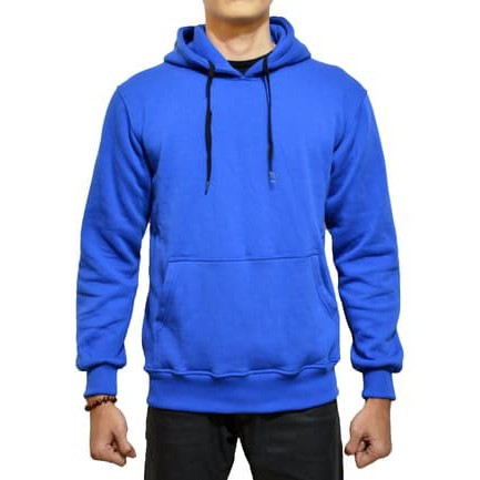 Jual BRANDED Jaket Sweeter Polos Hoodie Jumper Biru Benhur | Shopee ...