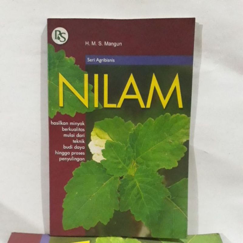 Jual Buku Pertanian Nilam Seri Agribisnis Shopee Indonesia