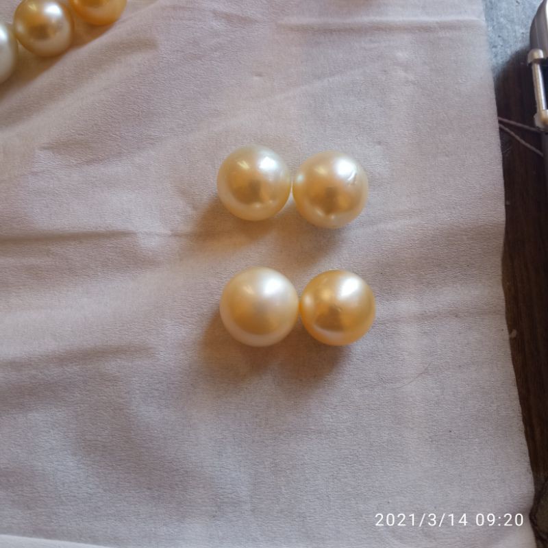 Jual Butiran mutiara air laut jumbo big size termurah asli original ...