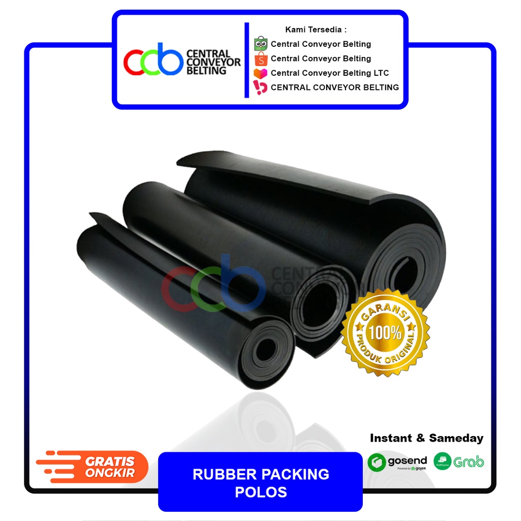 Jual Rubber Packing Polos Uk : 100cm x 8mm x 1 meter | Shopee Indonesia