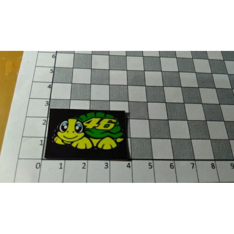 Jual stiker turtle kura kura 46 valentino rossi | Shopee Indonesia