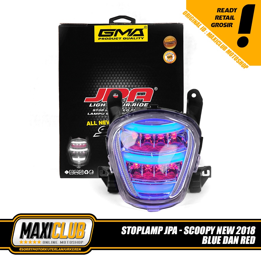 Jual Stoplamp JPA Lampu Stop Belakang LED Scoopy 2018 NEW Scoopy 2020 | Shopee Indonesia