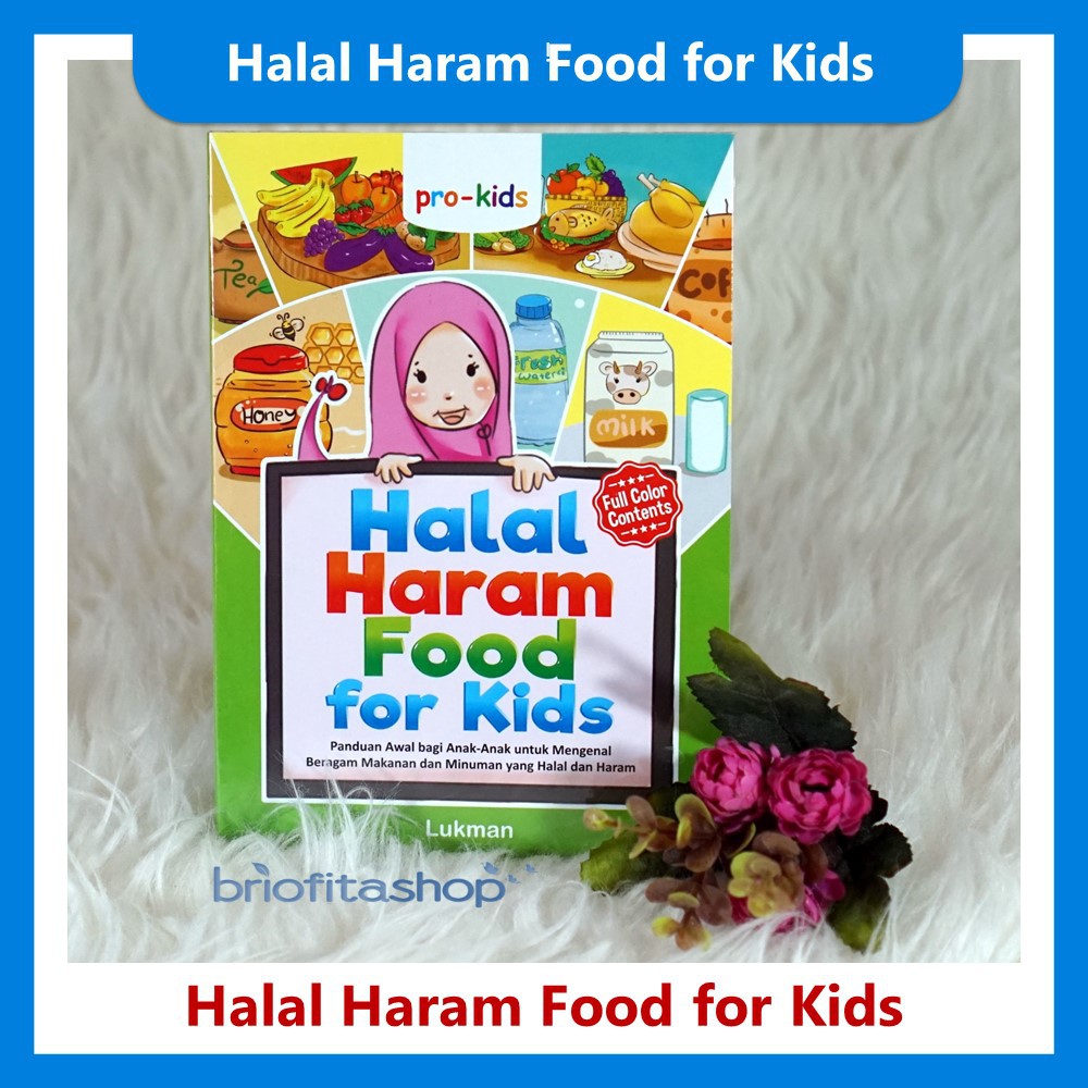 Jual Buku Anak Buku Cerita Buku Bacaan Halal Haram Food for Kids ...