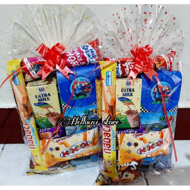 Jual PARCEL SNACK KOTAK PENSIL + SNACK KEMASAN CANTIK ULANG TAHUN ...