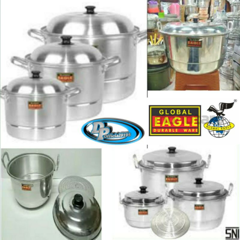 Jual PANCI/LANGSENG DANDANG KUKUS ALUMINIUM GLOBAL EAGLE 20, 22, 24, 26 ...