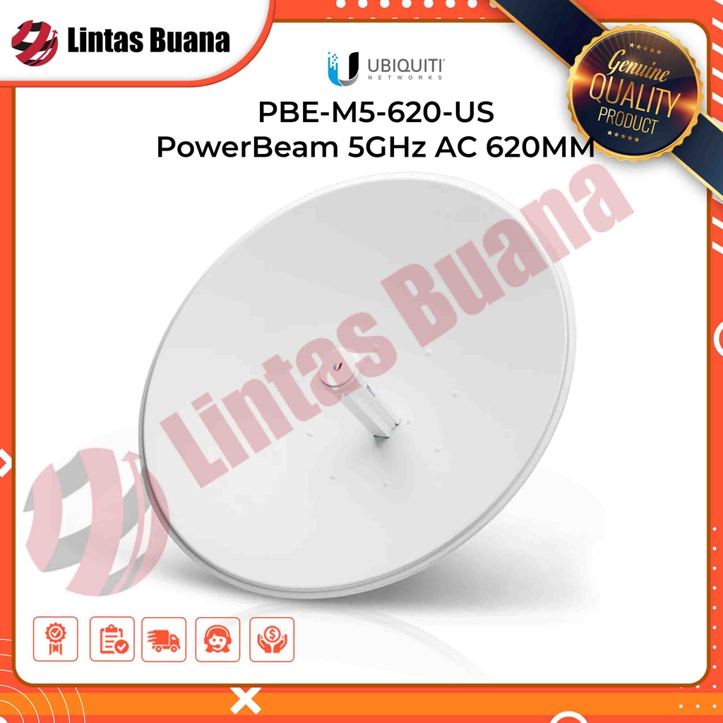 Jual Ubiquiti PBE M5 620 PowerBeam 5GHz M5 620 29dBi | Shopee Indonesia