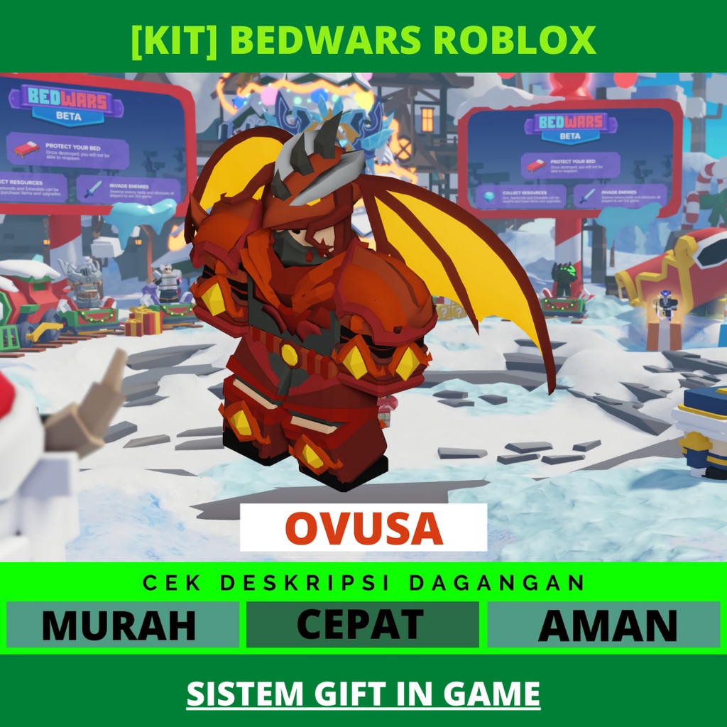 Jual Roblox Bedwars Battlepass Season 4 & Kit Trinity Freiya Axolotl ...