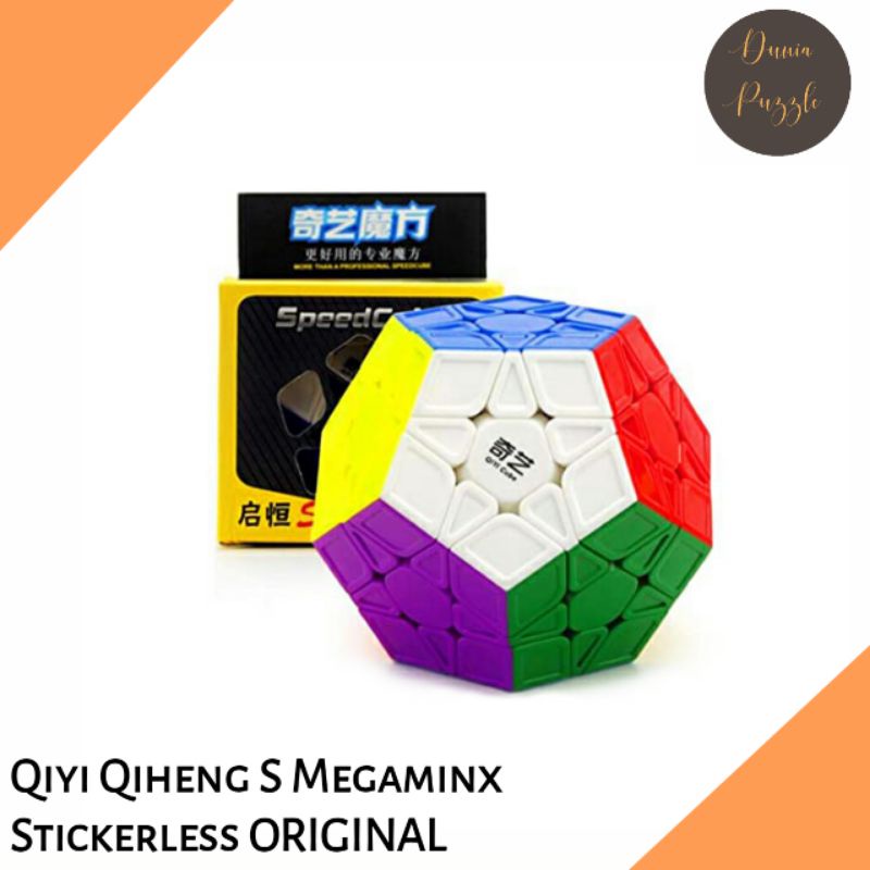 Jual Cube Megaminx Qiyi Qiheng S Megaminx Stickerless ORIGINAL | Shopee ...