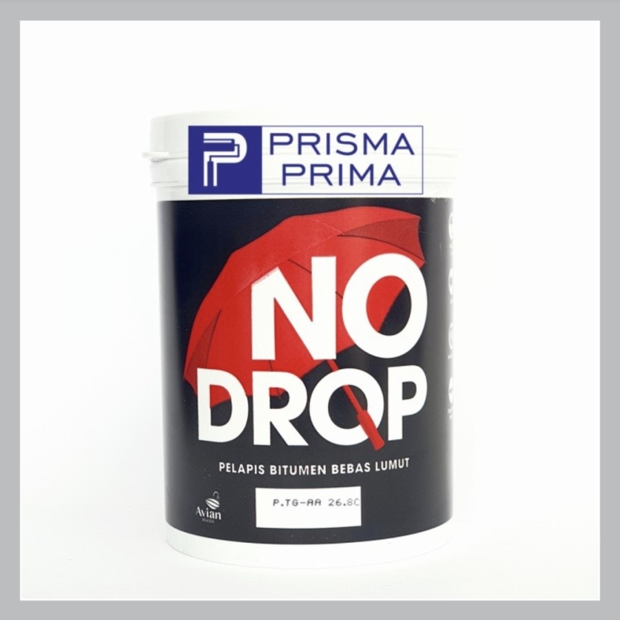 Jual Avian No Drop Bitumen Black Cat Pelapis Anti Bocor 1 Kg | Shopee Indonesia