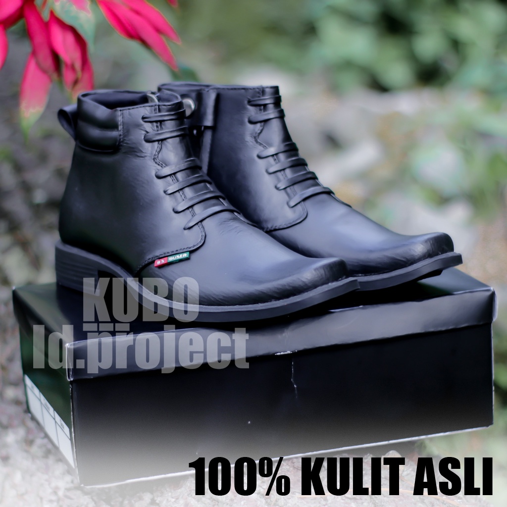 Jual SEPATU PDH KULIT ASLI TNI POLRI POLISI SATPAM | Shopee Indonesia