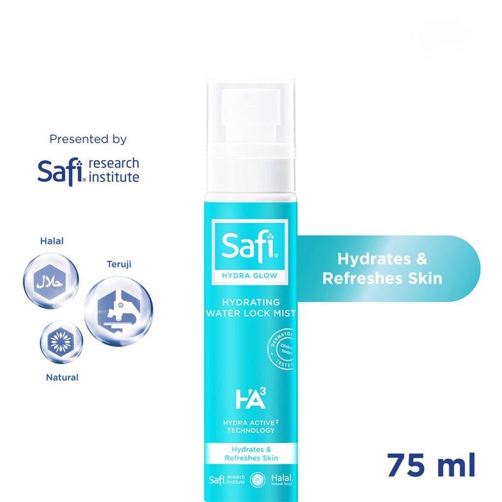 Jual Safi Hydra Glow Series Hydrating Water Cleanser | Water Bank Serum ...