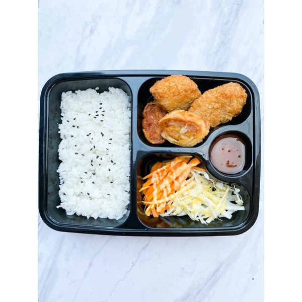 Jual paket nasi bento paket nasi box bento nasi box siap makan | Shopee ...