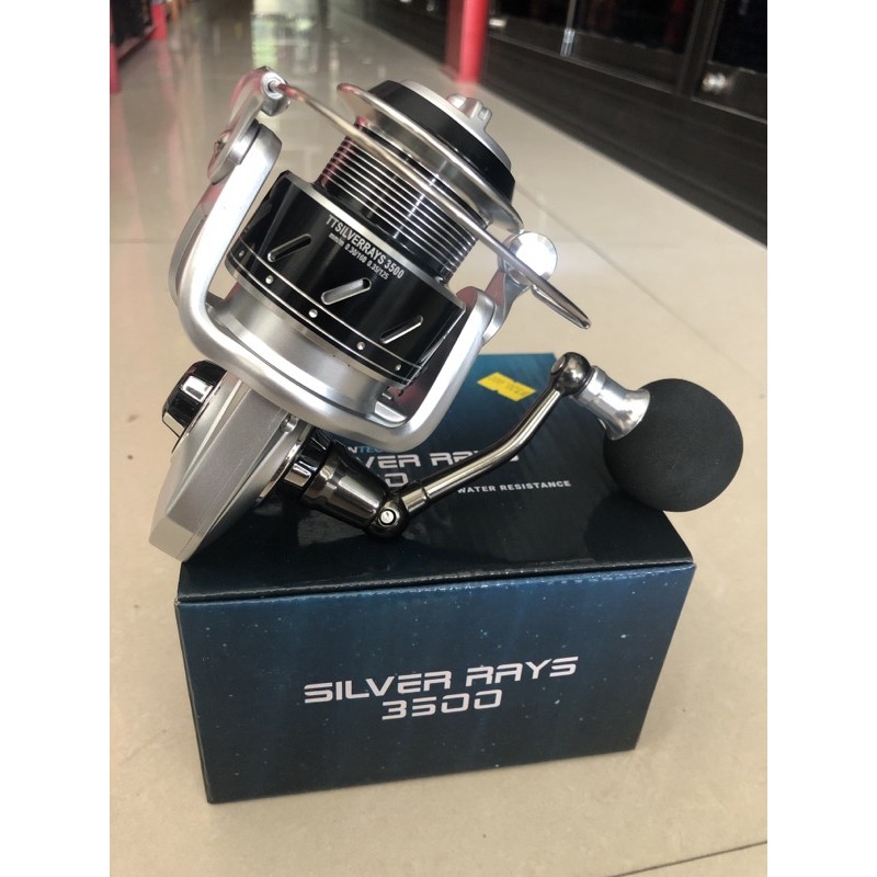 Jual Reel Pancing Tridentech Silver Rays Saltwater Resistance Power Handle 7000/6000/5000/3500 ...