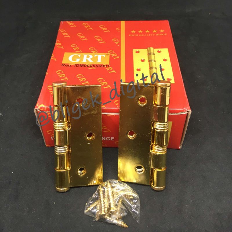 Jual Engsel pintu dan jendela tebal 3” / 4” / 5” Merk GRT | Shopee ...