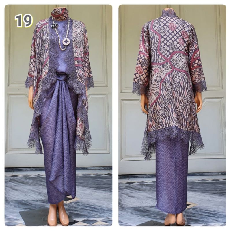 Jual stelan batik viscose / batik mewah / batik cardiga / batik terbaru ...