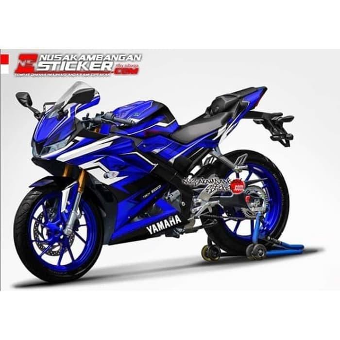 Jual otomotif gaul habis Decal Stiker Yamaha R15 V3 Biru Grafis 01 ...