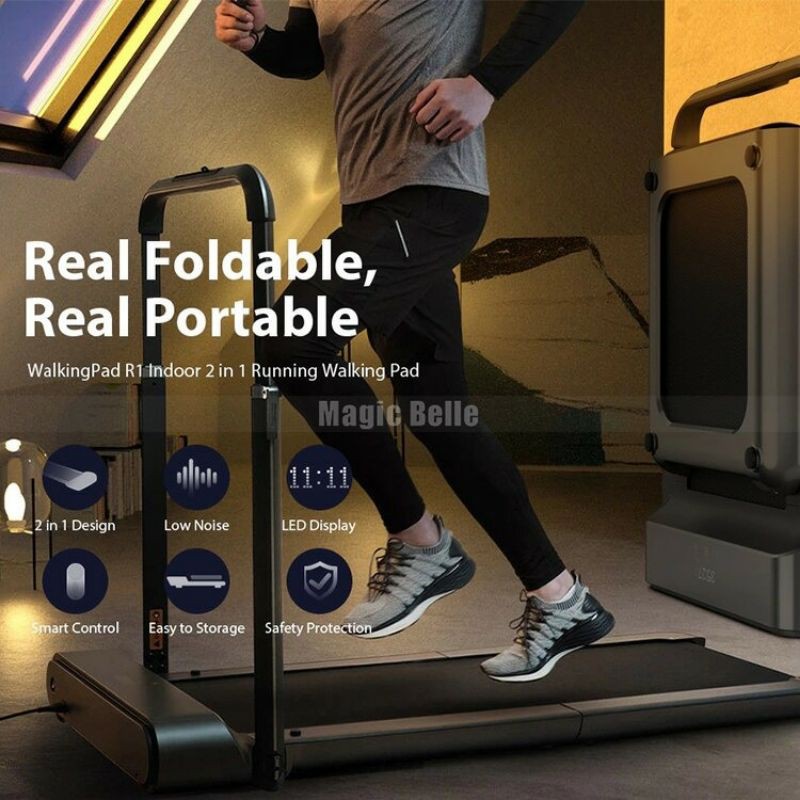 Jual ORIGINAL Treadmill Lipat Elektrik Portable Foldable | Shopee Indonesia