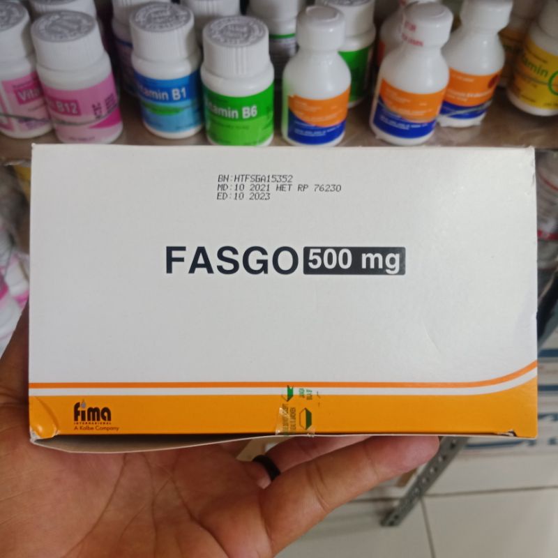 Jual FASGO Paracetamol 500mg 200tablet | Shopee Indonesia