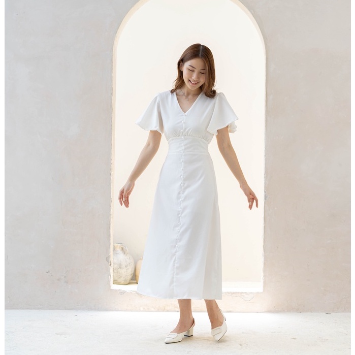 Jual CLARINI - Marie Dress - Dress Wanita | Shopee Indonesia