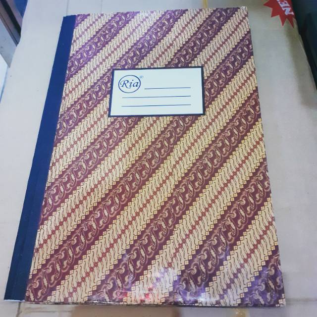 Jual Buku Hard Cover Folio RIA 100 lbr | Shopee Indonesia