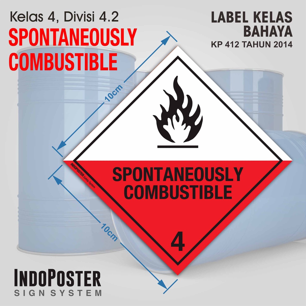 Jual Stiker IATA Label Kelas Material Bahaya Dangerous Goods - Benda ...