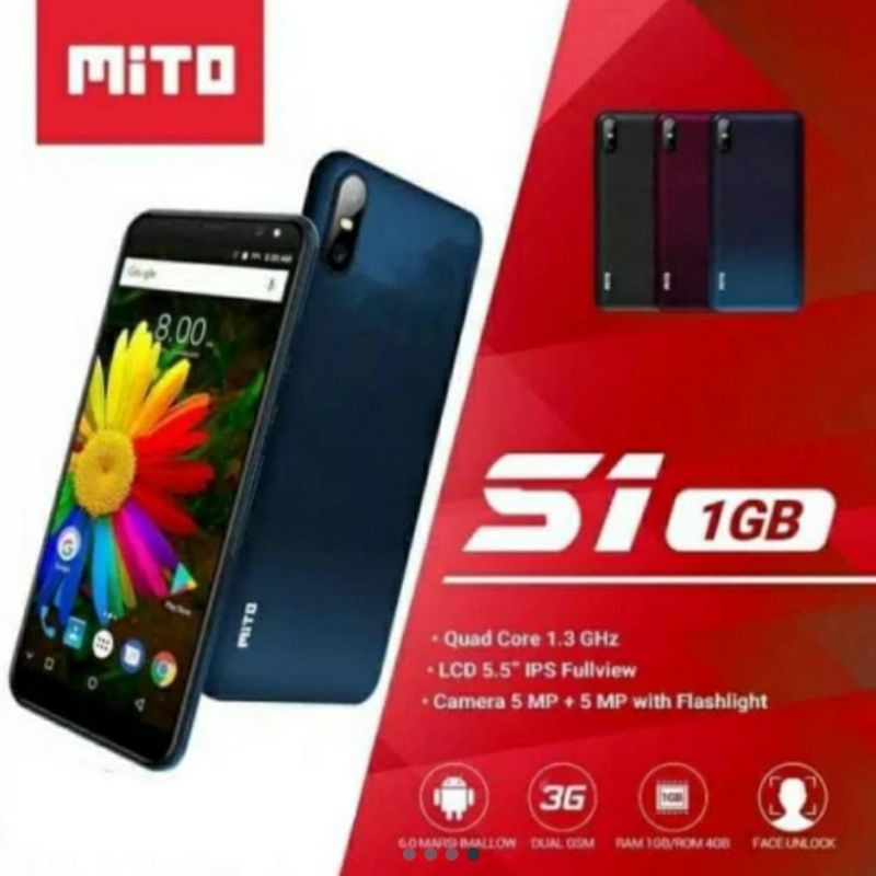 Jual Hp Android Smartphone Mito S1 Ram 1GB 5Inch 3G Promo Cuci Gudang ...