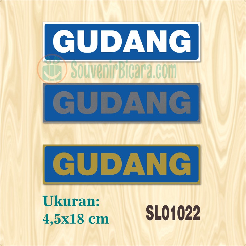 Jual Sign Label Penunjuk - GUDANG - SL010022 | Shopee Indonesia