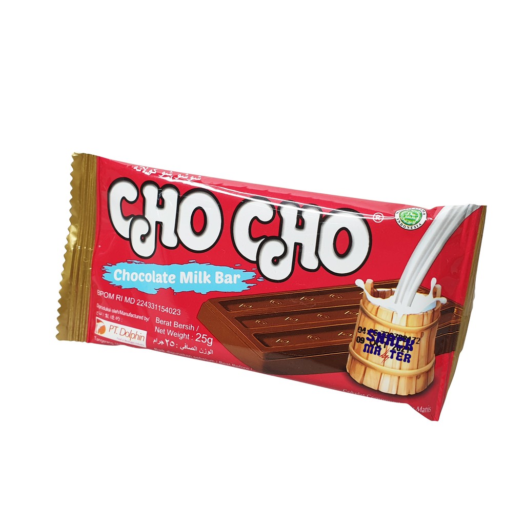Jual Cokelat ChoCho Milk Bar - Netto 25 gr | Shopee Indonesia