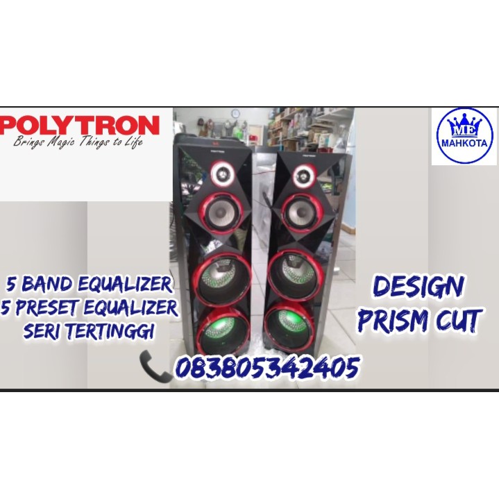 Jual POLYTRON ACTIVE SPEAKER PAS 8CF28 | Shopee Indonesia