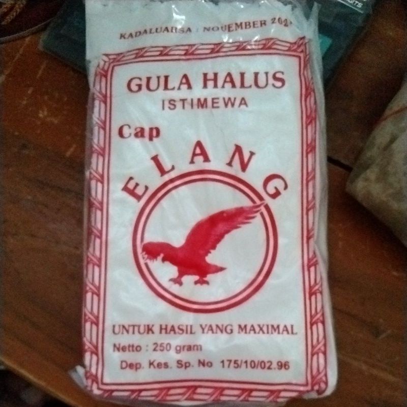 Jual Gula halus elang 250 gram | Shopee Indonesia