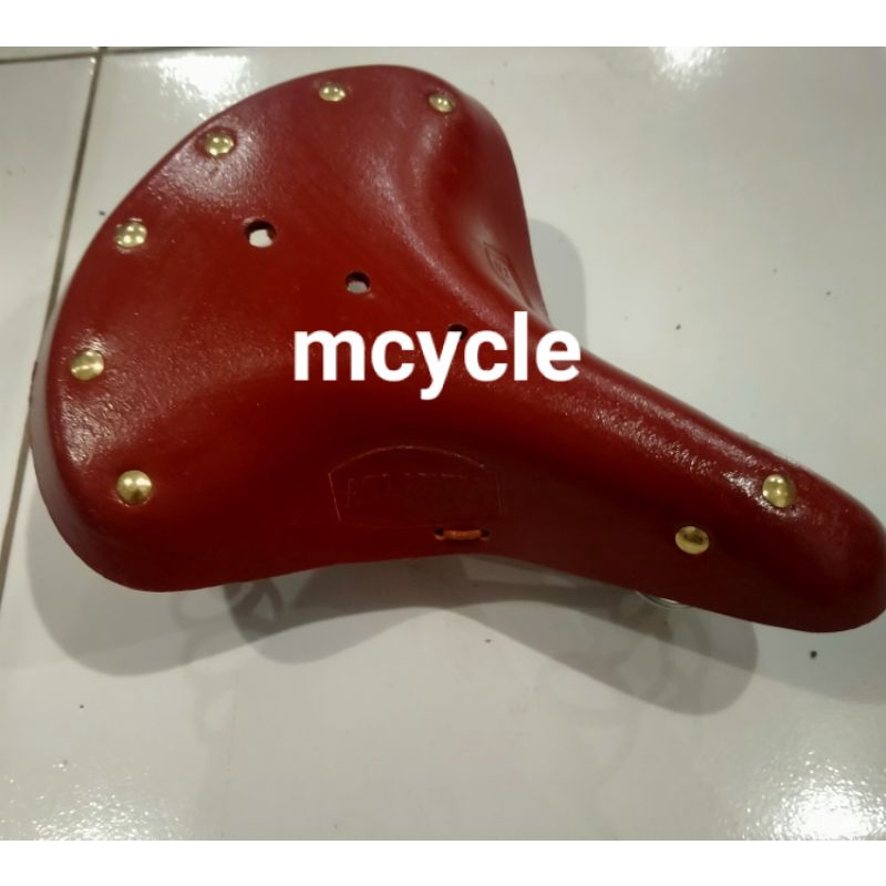 Jual SADEL PER SEPEDA ONTHEL KULIT | Shopee Indonesia