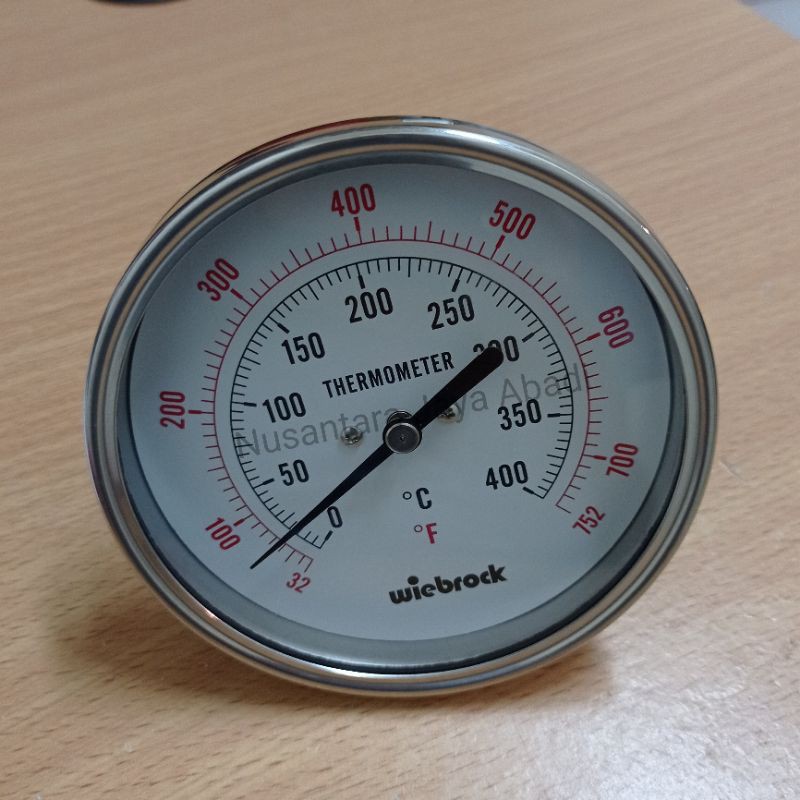 Jual Thermometer Temperature Gauge Payung Stainless 400 Derajat Celcius ...