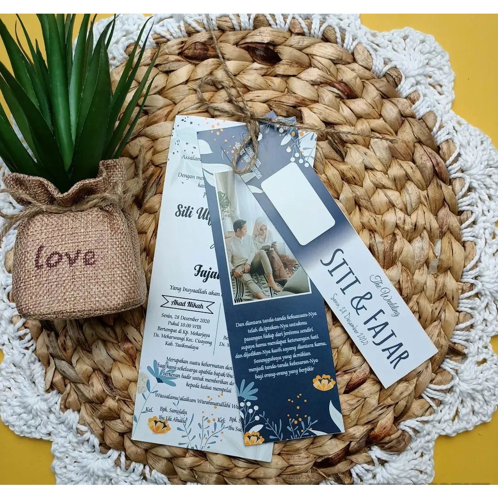 Jual Undangan Pernihakan Hang Tag | Shopee Indonesia