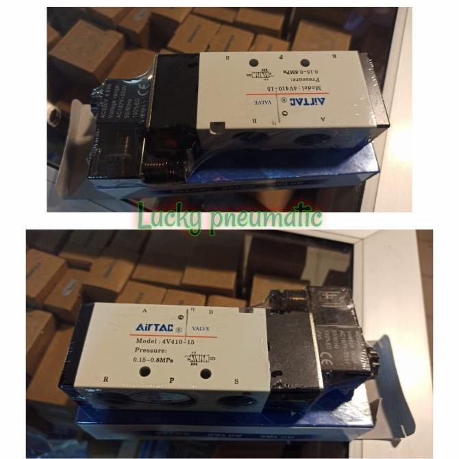 Jual Solenoid Valve 4v410-15 Airtac | Shopee Indonesia