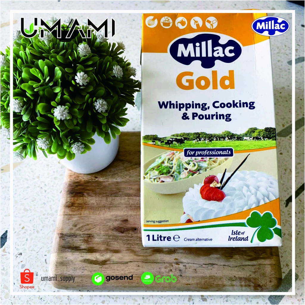 Jual Millac - Gold Whipping Cream 1ltr | Shopee Indonesia