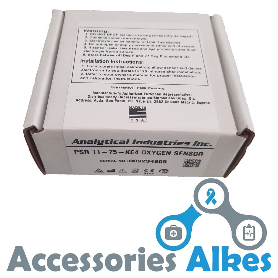 Jual O2 Cell, Oksigen Sensor Analitycal Industries PSR11-75-KE4 ...