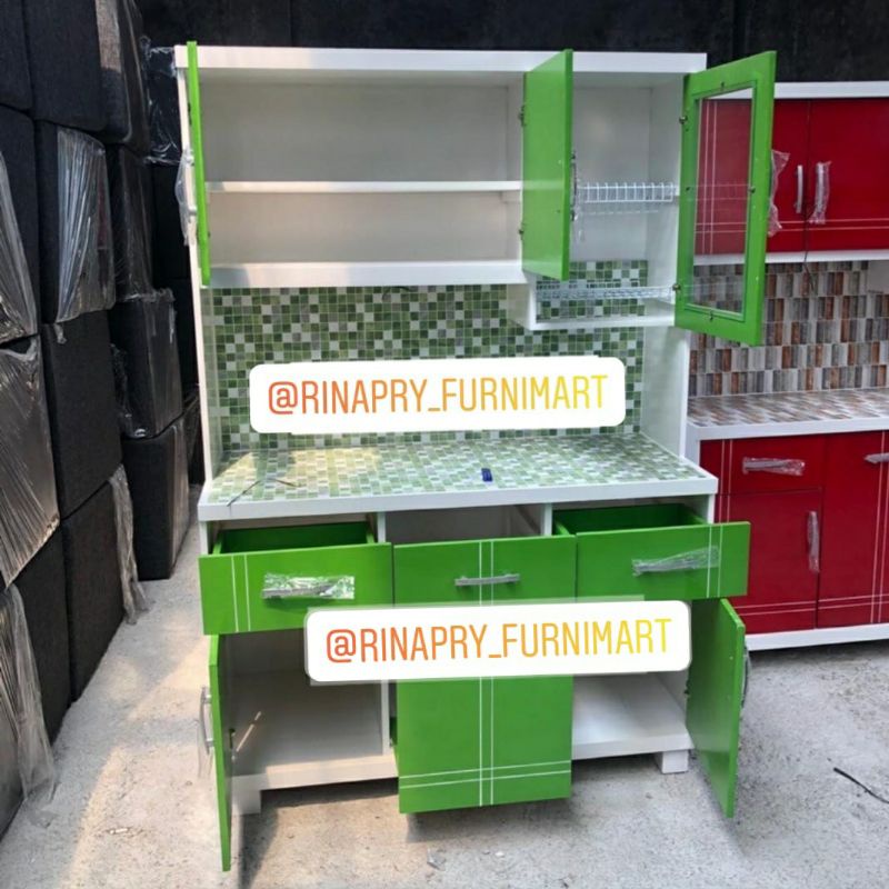 Jual LEMARI PIRING / LEMARI SAYUR / LEMARI MAKAN / LEMARI DAPUR / RAK ...