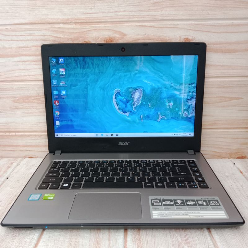 Jual acer Aspire E5-475G i5-8250 Ram 4/1TB second nvidia mx 130 | Shopee Indonesia
