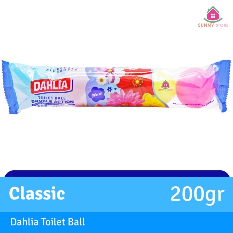Jual Kamper Swallow & Dahlia Toilet Color & White Ball 5 pc - Pengharum ...
