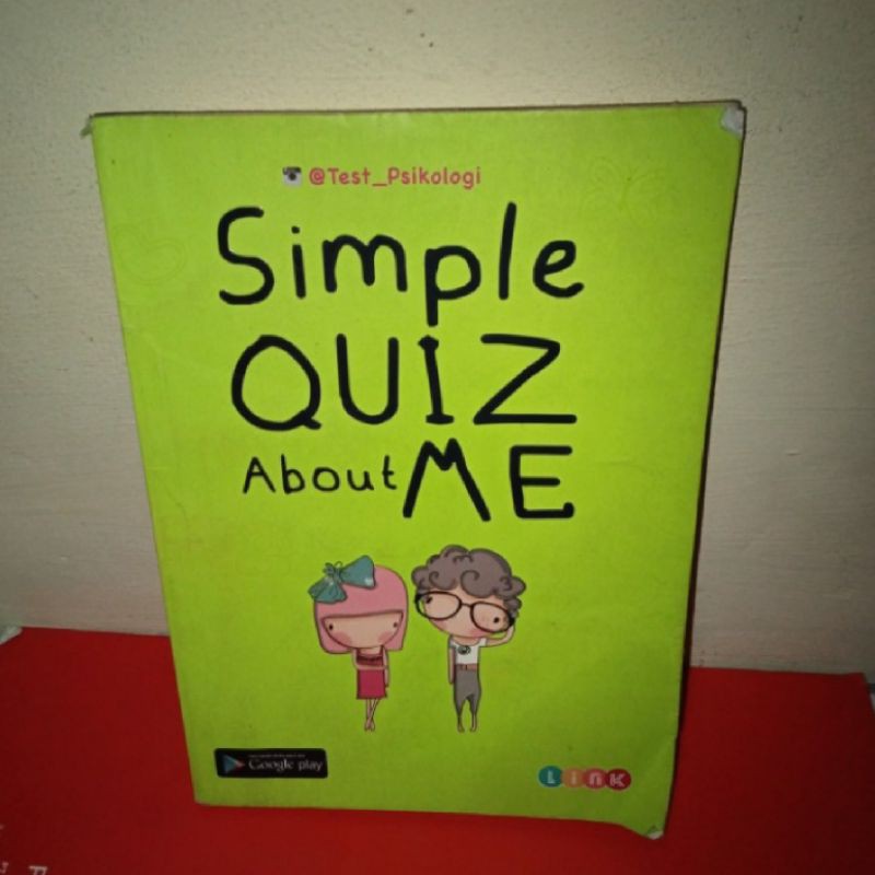 Jual BUKU SIMPLE QUIS ABOUT ME | Shopee Indonesia