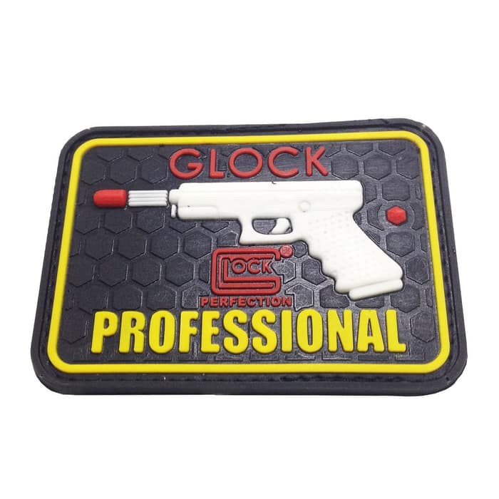 Jual Patch Rubber Perekat Tempelan Velcro Karet Emblem - Glock | Shopee Indonesia