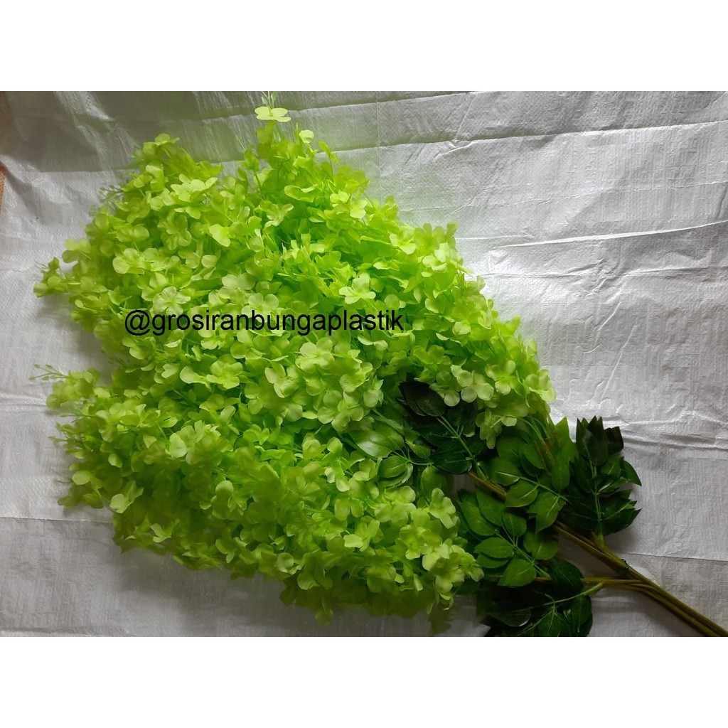 Jual Daun Artificial/Daun Hias/Daun Plastik/Daun Dekorasi/Daun Wisteria ...