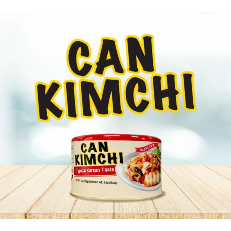 Jual Original can kimchi typical Korean taste 120 gram | Shopee Indonesia