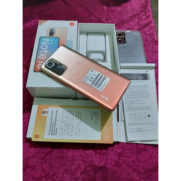 Jual redmi not 10 pro fullset (second) | Shopee Indonesia