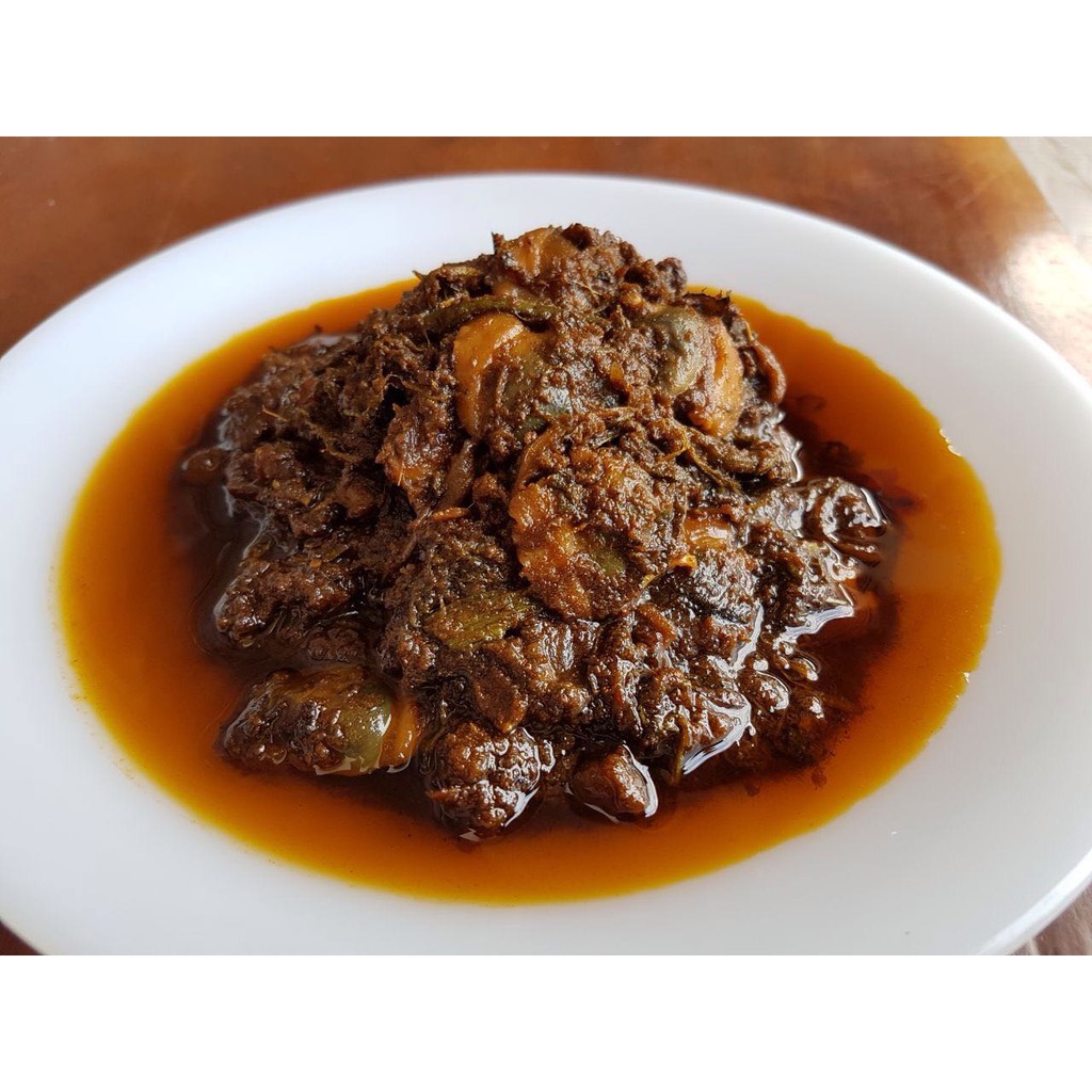 Jual Rendang Lokan 500 gram Asese - Asli Padang | Shopee Indonesia