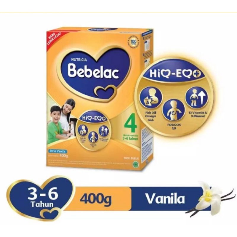 Jual Bebelac 4 Vanila Susu Formula 1000 g | Shopee Indonesia