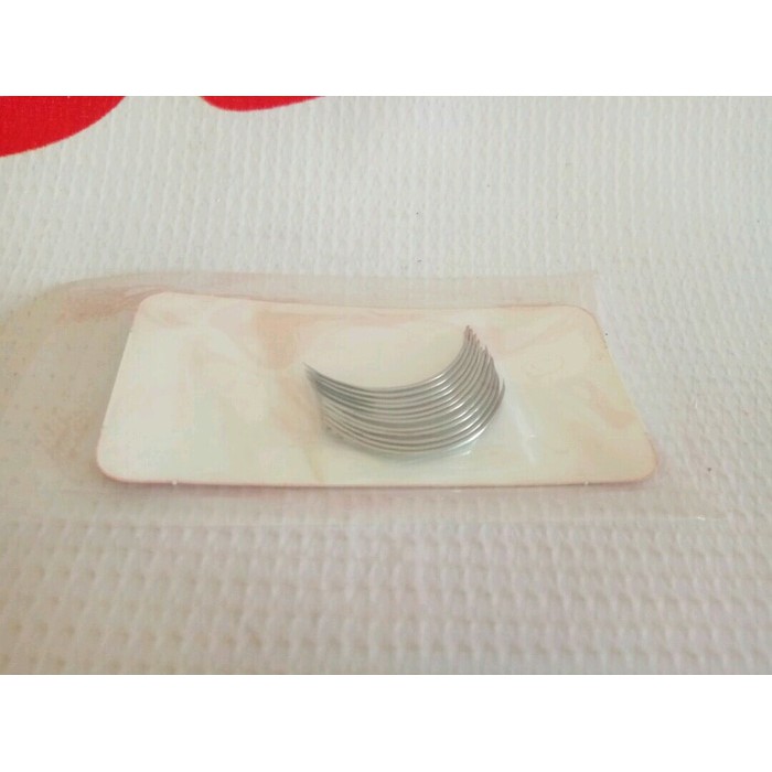 Jual Jarum Hecting Jahit Kulit Bedah Surgical Suture Needle BT 10 Gea ...